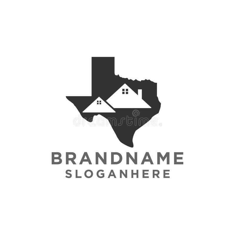 Texas Home Logo, House and Roof Icon Texas Stock Illustration ...