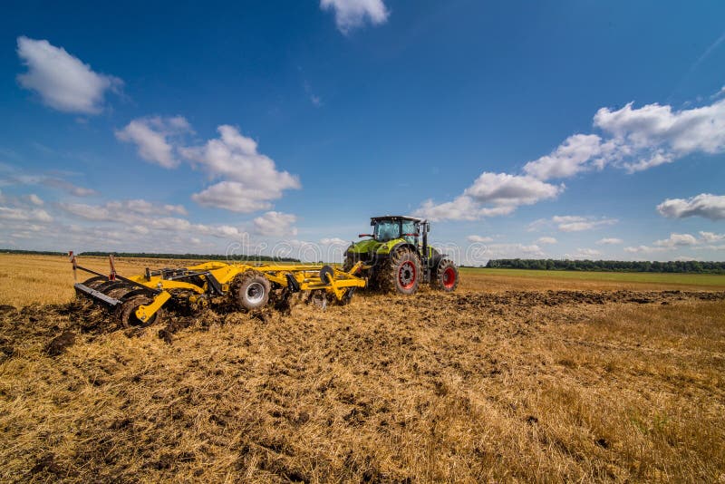 Disc Cultivator stock image. Image of disc, implement - 5267543