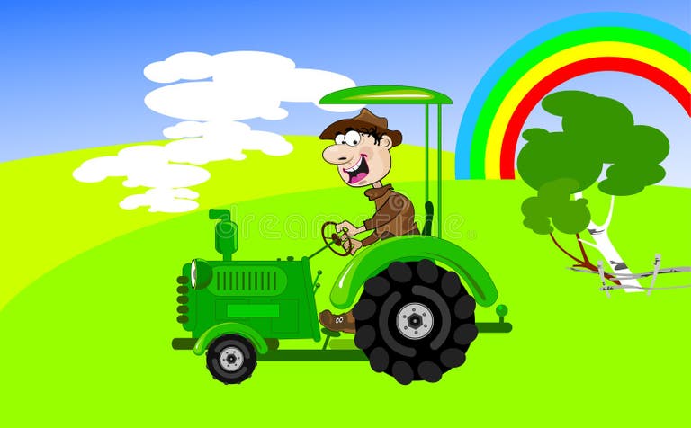 Tractor Driver Stock Illustrations – 4,845 Tractor Driver Stock ...