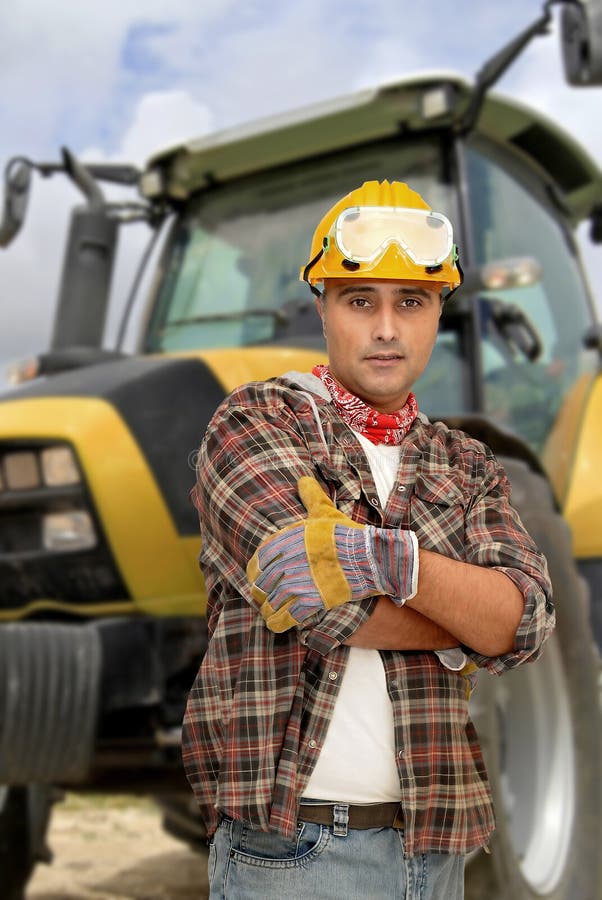 Tractor stock image. Image of tires, agriculture, reap, grade - 91471