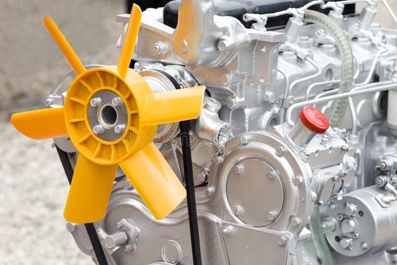 Tractor engine stock image. Image of energy, propeller - 54932393