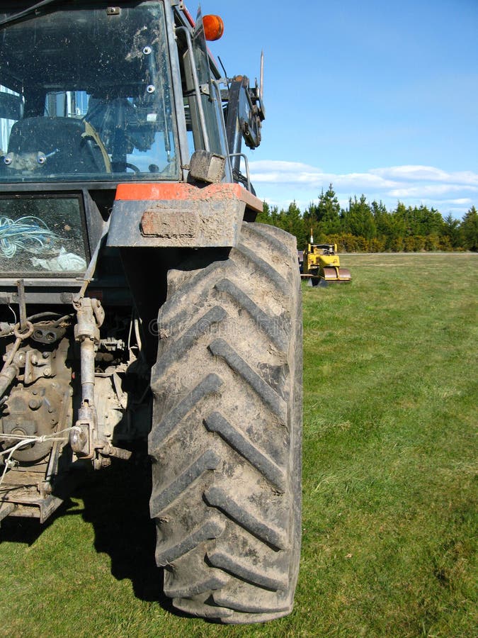 The Tractor - Farm Equipment Stock Photo - Image of landscape, farmer ...