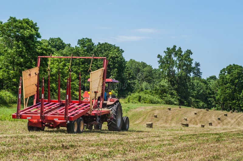 Tractor in Field stock image. Image of working, tractor - 25981061