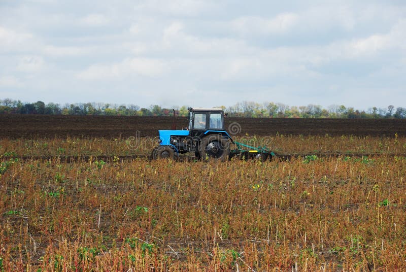 Tractor In Field Picture. Image: 5491911
