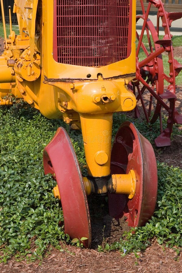 Tractor front axle stock photo. Image of metal, idle, wheels - 955464