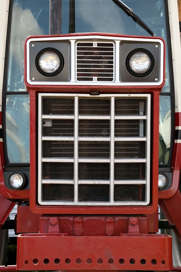 A tractor with grill stock photo. Image of classic, country - 311922426