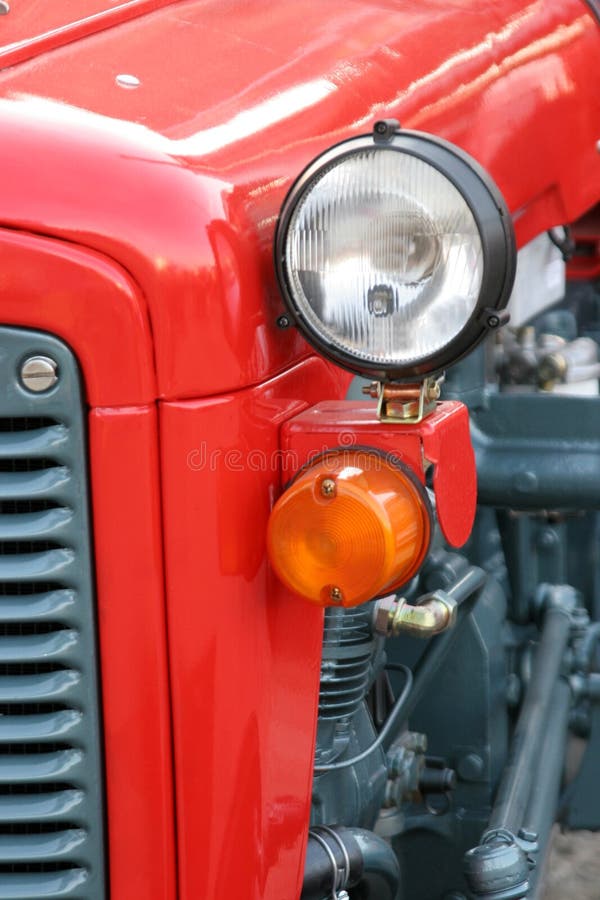 Tractor headlight stock image. Image of farmland, rural - 2278787