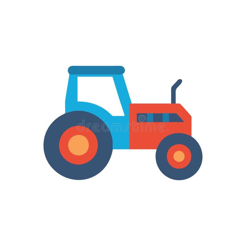 Tractor Icon for Farming Themes Stock Photo - Illustration of graphic ...