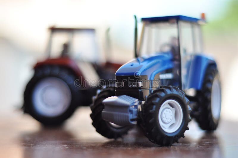 Tractor model stock image. Image of collectibles, couple - 14467361