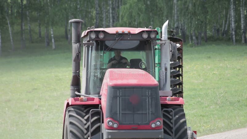 Countryside Road | Tractor Farming | Cottages, UK Stock Video - Video ...