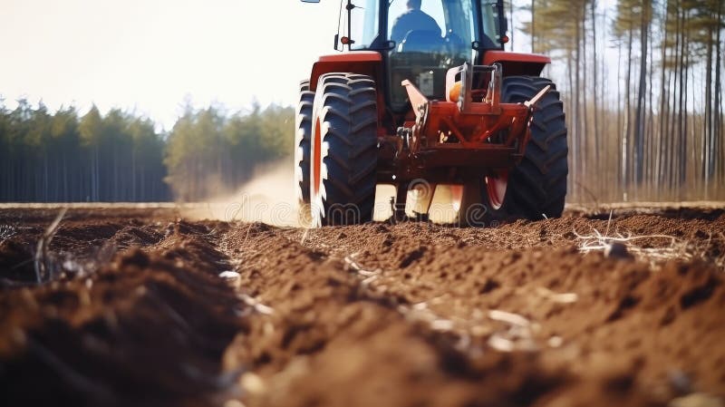 The Tractor S Advanced Suspension System Absorbs Shocks and Vibrations ...