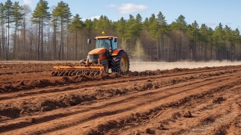 The Tractor S Powerful Engine Generates Ample Horsepower, Enabling it ...