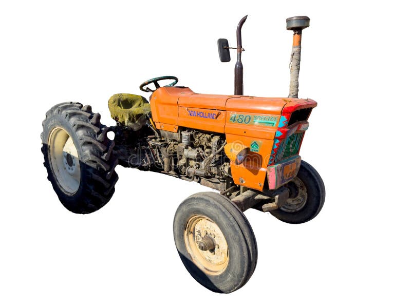 591 Tractor Side View Isolated Stock Photos - Free & Royalty-Free Stock ...