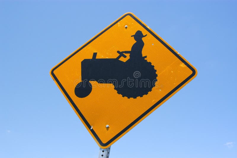 Tractor Sign stock photo. Image of agriculture, tractor - 2732102