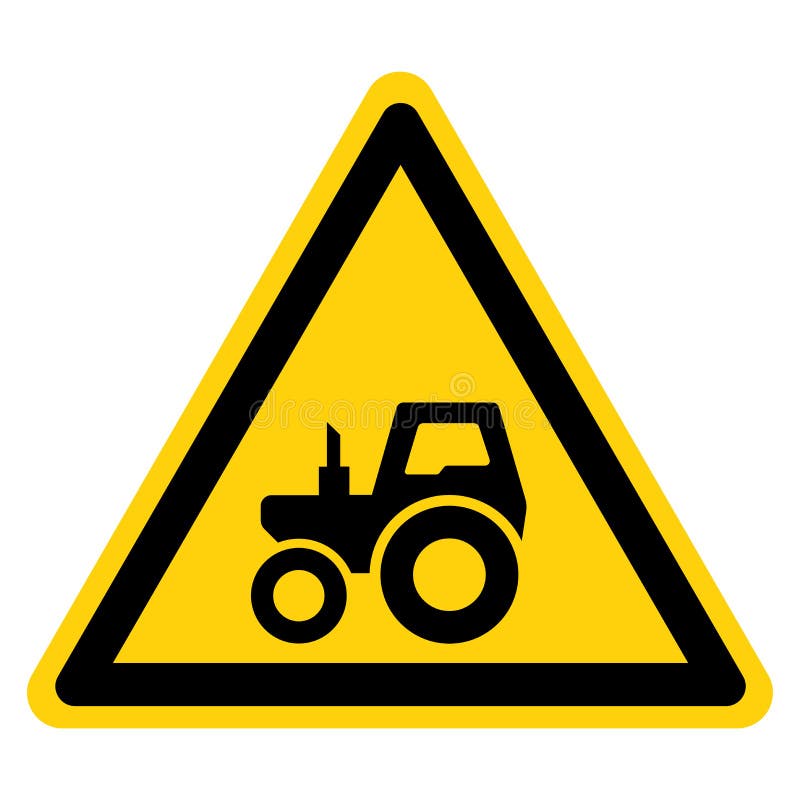 Tractor Symbol Sign,Vector Illustration, Isolate on White Background ...