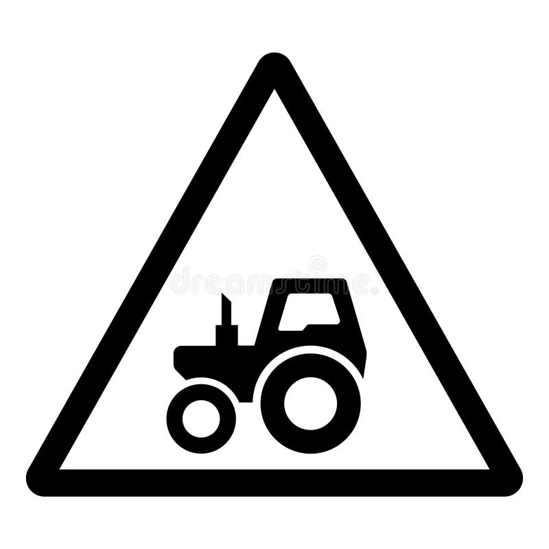 Tractor Symbol Sign,Vector Illustration, Isolate on White Background ...