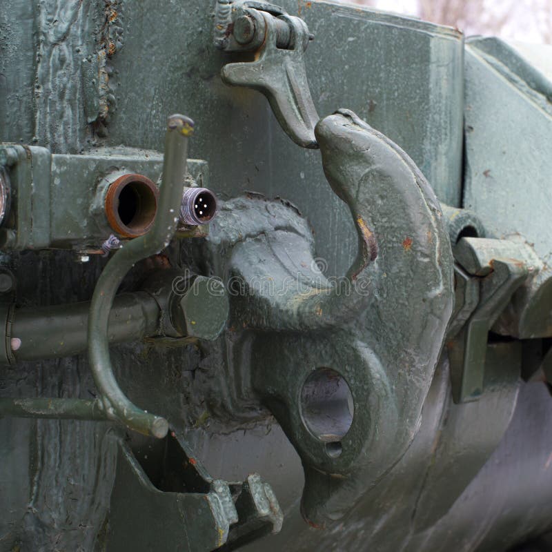 Tractor tow hook stock image. Image of convoy, color - 68590619