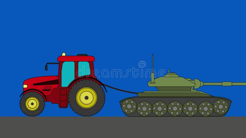 Tank Animation in Transparent Background, Motion Graphic Stock Footage ...