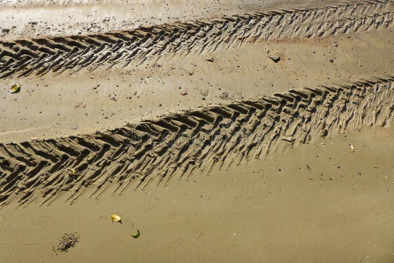 Tractor trail stock photo. Image of footpath, smooth - 41602990