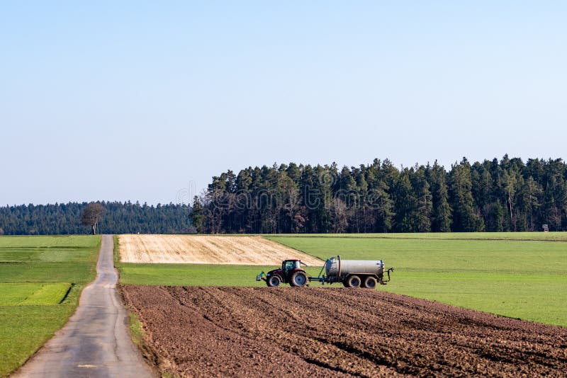 Working the Fields editorial stock image. Image of sows - 20420454