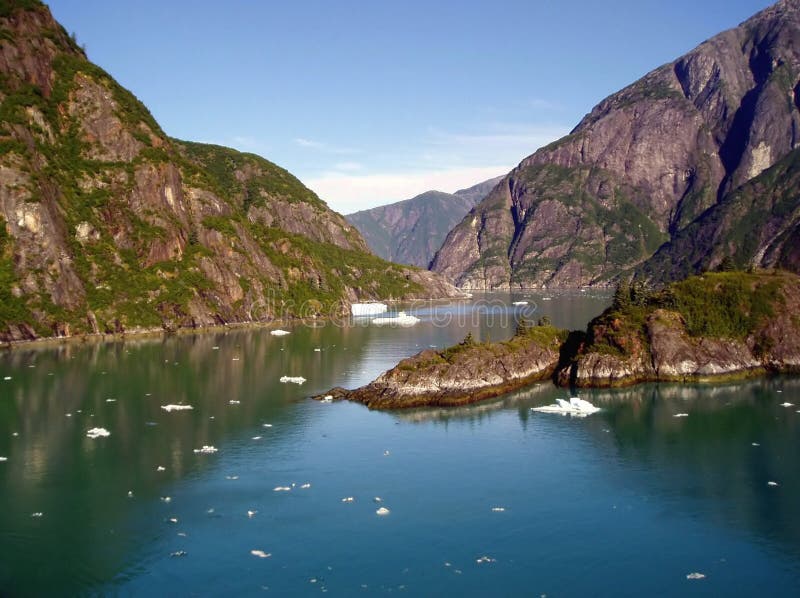 Tracy Arm Fjord, Alaska stock image. Image of alaska, water - 228427