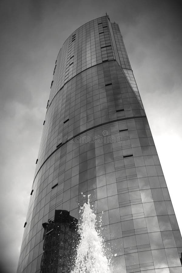 Trade centre tower stock image. Image of drops, real, black - 152613