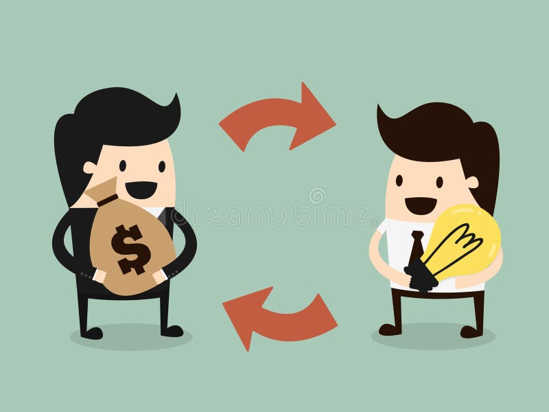 Trade concept stock vector. Illustration of cartoons - 66394622