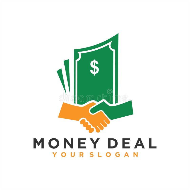Trade Deal Logo Template Design Vector Stock Vector - Illustration of ...