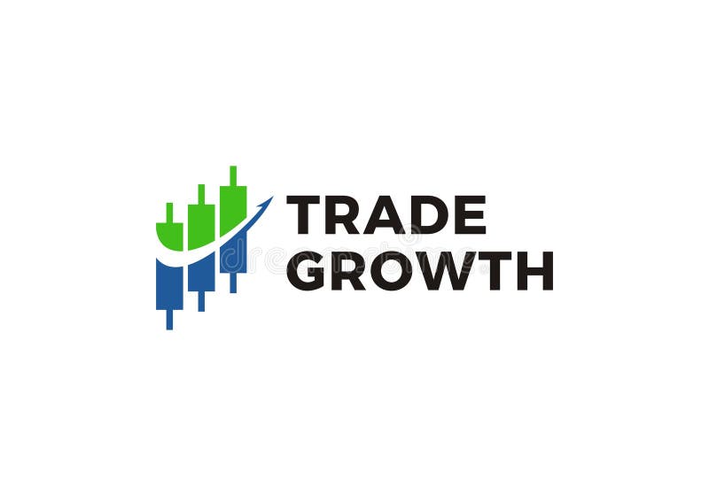 Trade Marketing Logo. Chart Diagram Graphic Concept Design Stock ...