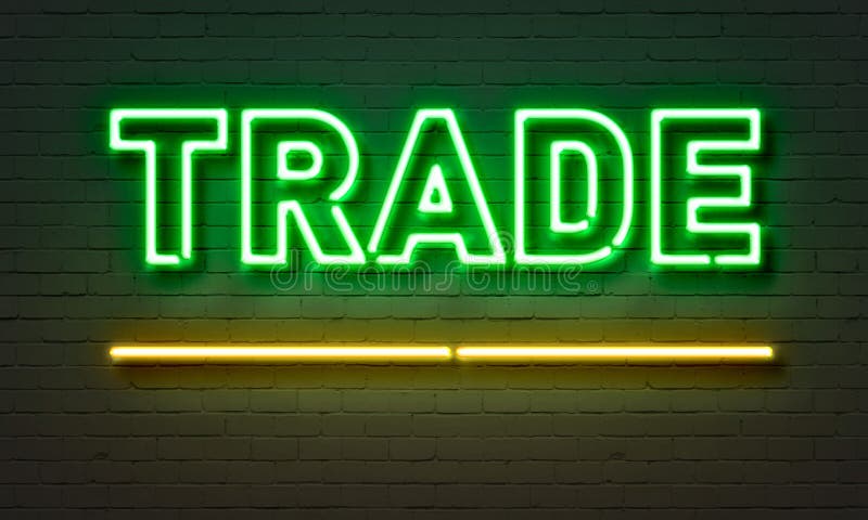 Car Trade in Neon Sign Vector. Rent Car Design Template Neon Sign ...