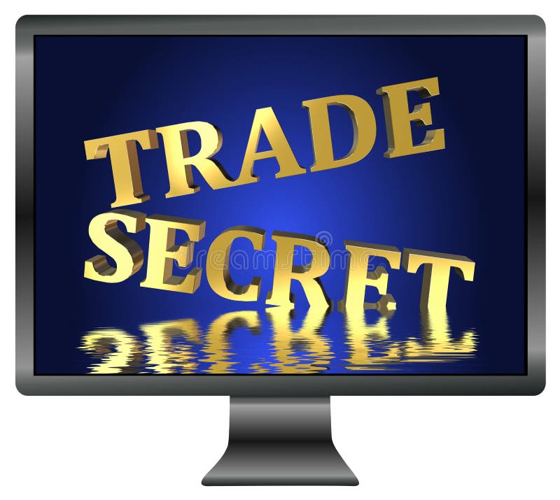 Trade Secret at risk stock illustration. Illustration of eavesdrop ...