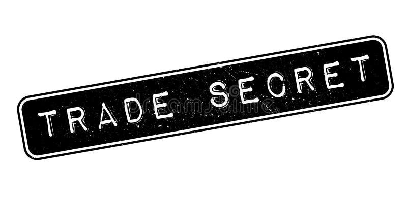 Trade Secret rubber stamp stock illustration. Illustration of grunge ...