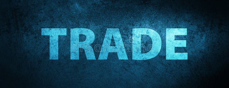 Trade Special Blue Banner Background Stock Illustration - Illustration ...