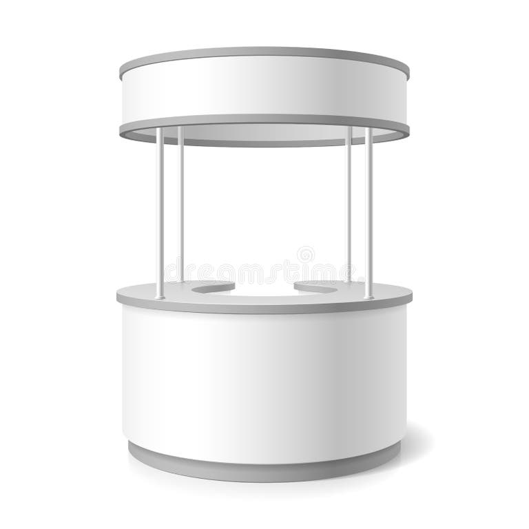 Trade stand stock vector. Illustration of exhibition - 25005679