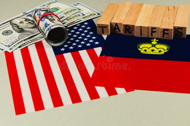 Trade Tensions and Tariffs Impact on US Foreign Policy Stock Image ...