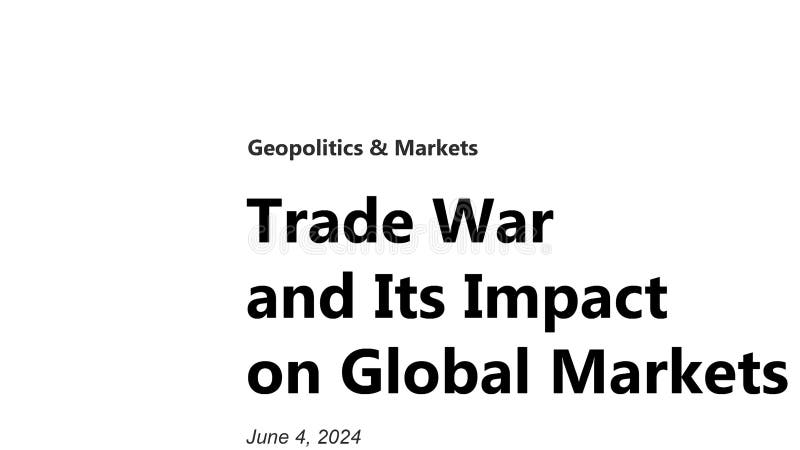 2024: Trade War, Headlines Fast Sequence Stock Footage - Video of ...