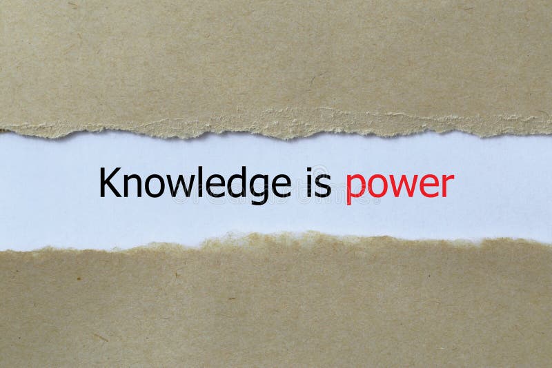 Knowledge is power message stock image. Image of word - 135918173