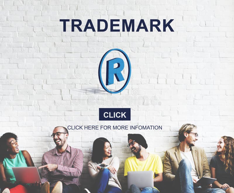 Trademark Logo Brand Name Copyright Concept Stock Photo - Image of ...