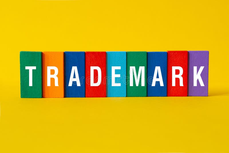 Trademark - Word Concept on Building Blocks, Text Stock Photo - Image ...