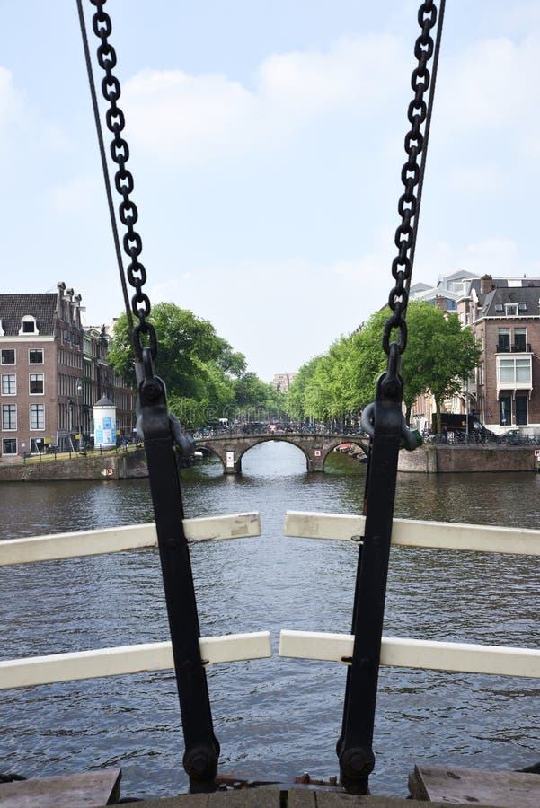 Dutch bridge in Amsterdam stock photo. Image of sightseeing - 119021576
