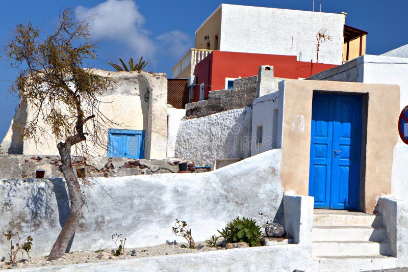 Tradiitonal Old Greek House Stock Image - Image of europe, greek: 24501663