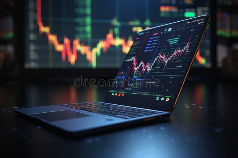Trading Analytics Stock Graph Displaying Sell and Buy Signals for ...