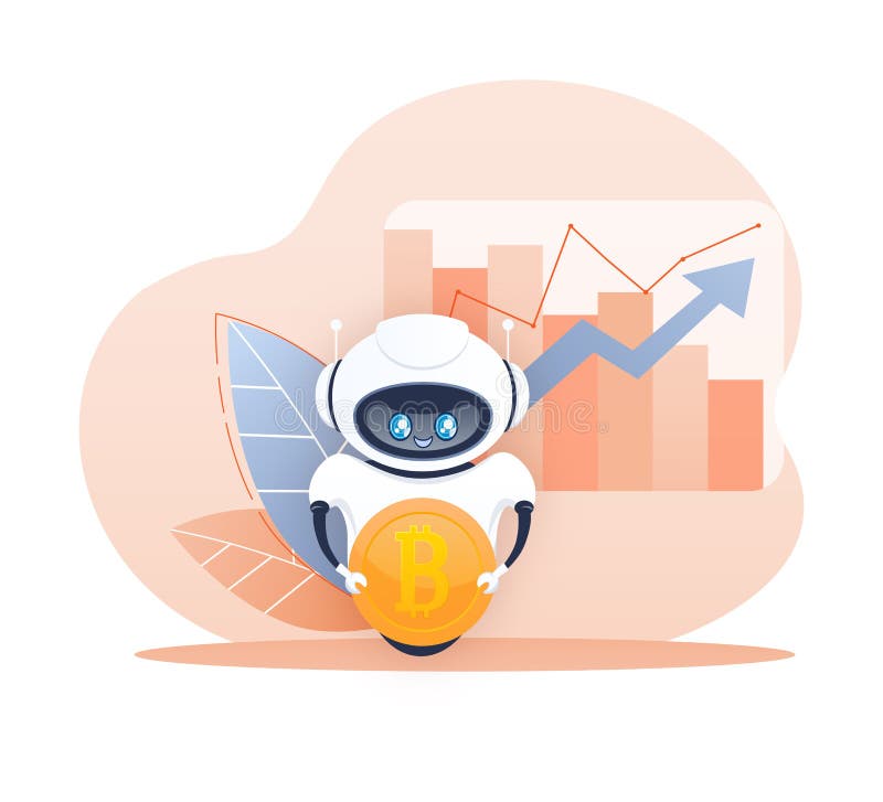 Trading Bot. Stock Trading Concept. Artificial Intelligence. Abstract ... Trading Bot. Stock Trading Concept. Artificial Intelligence. Abstract ...