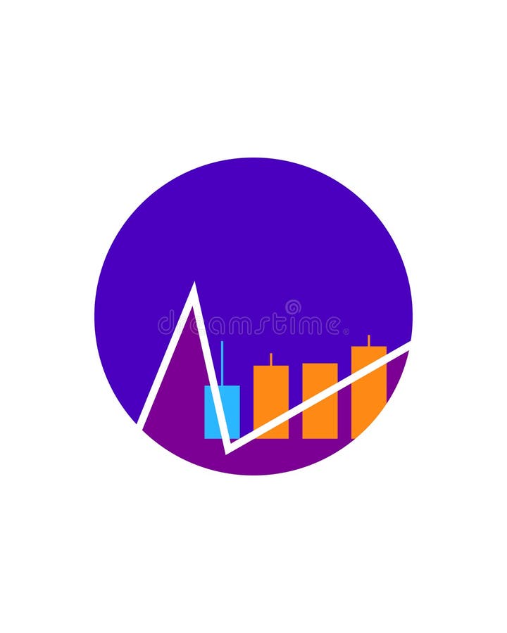Trading Company Logo Design. Trading Sign Stock Vector - Illustration ...