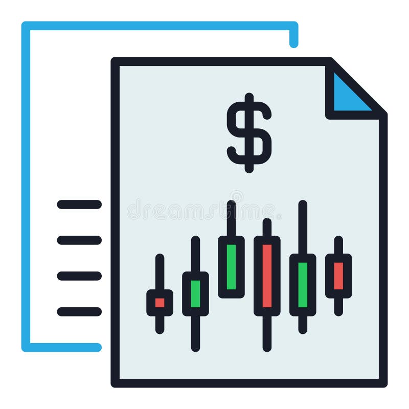 Trading Documents Vector Crypto Beginners Guide Colored Icon or Sign ...