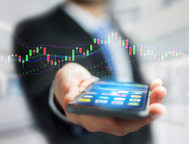 Trading Forex Data Information Displayed on a Stock Exchange Int Stock ...