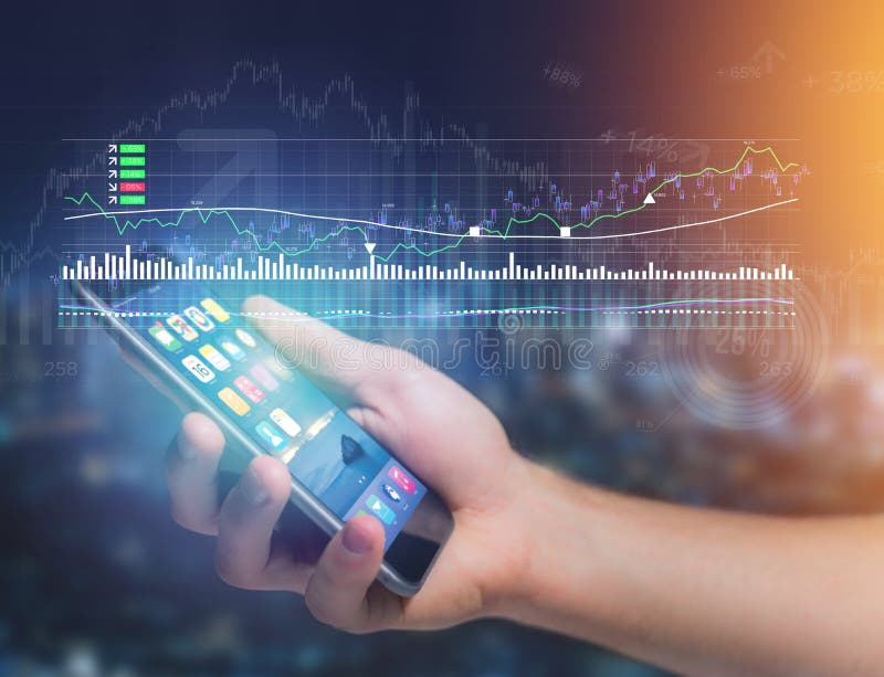Trading Forex Data Information Displayed on a Stock Exchange Int Stock ...