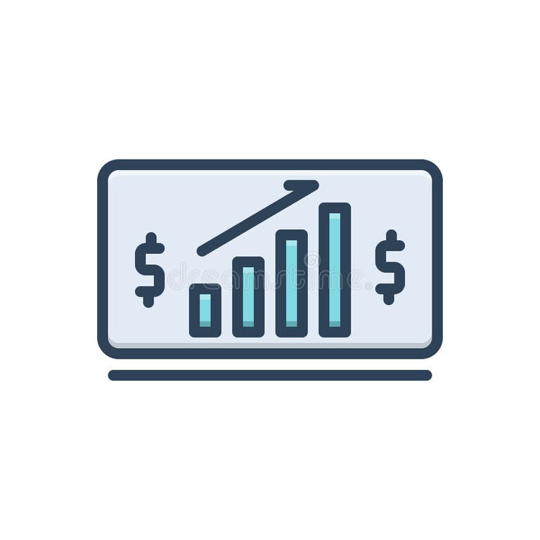 Color Illustration Icon for Trading, , Business and Trade Stock Vector ...