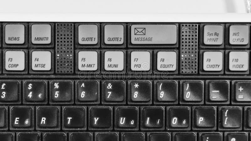 Trading Keyboard stock photo. Image of shortcuts, computing - 59548312