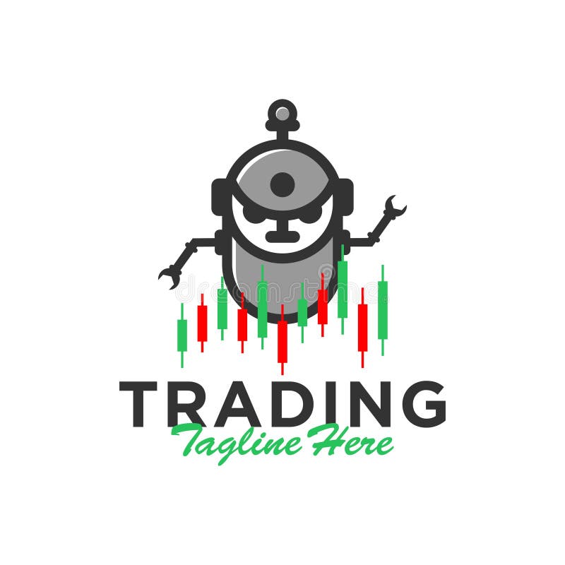Digital stock trading logo stock vector. Illustration of diagram ...